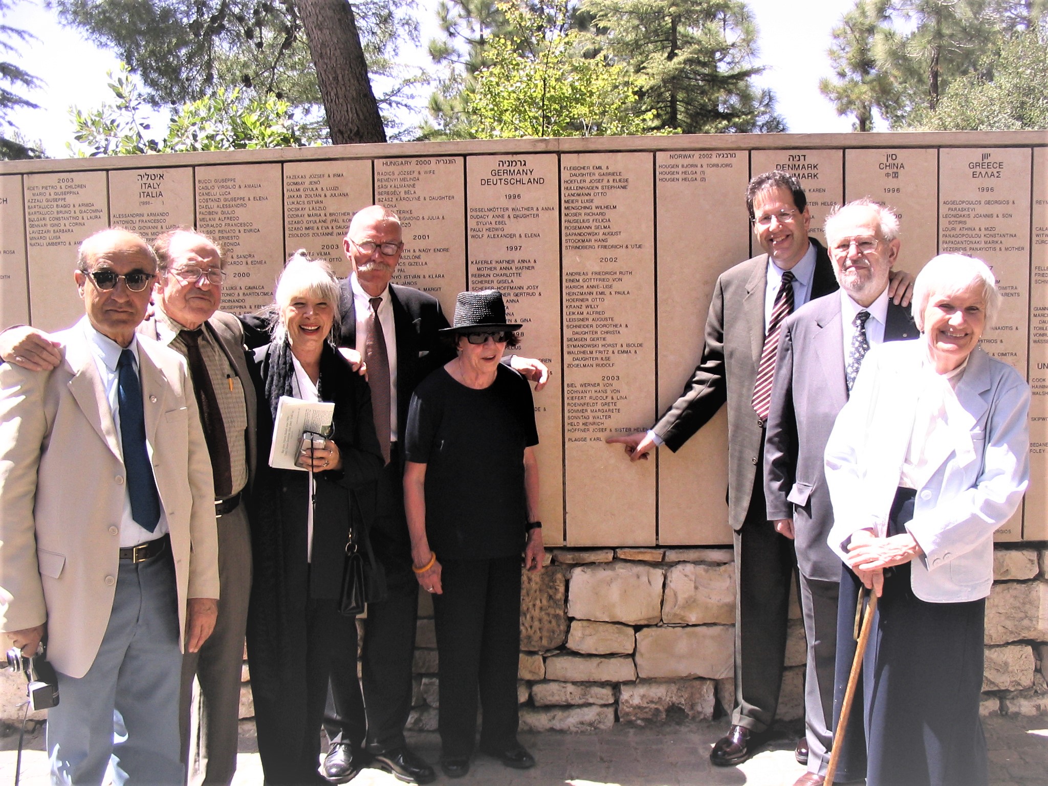 Ehrung Karl Plagges in Israel – DARMSTÄDTER GESCHICHTSWERKSTATT